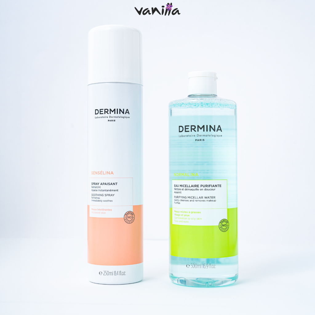 Dermina Normalina Purifying Micellar Water Combination To Oily Skin ...