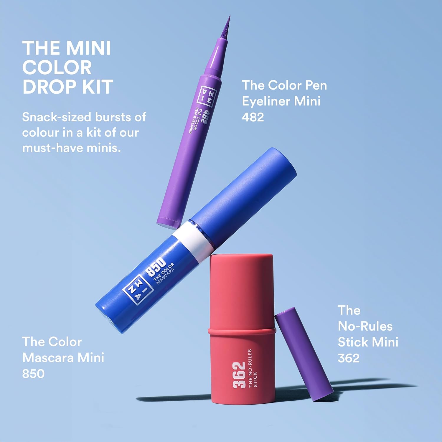 3INA The Mini Color Drop Kit سيت هدايا مكياج من مينا – Vanilla