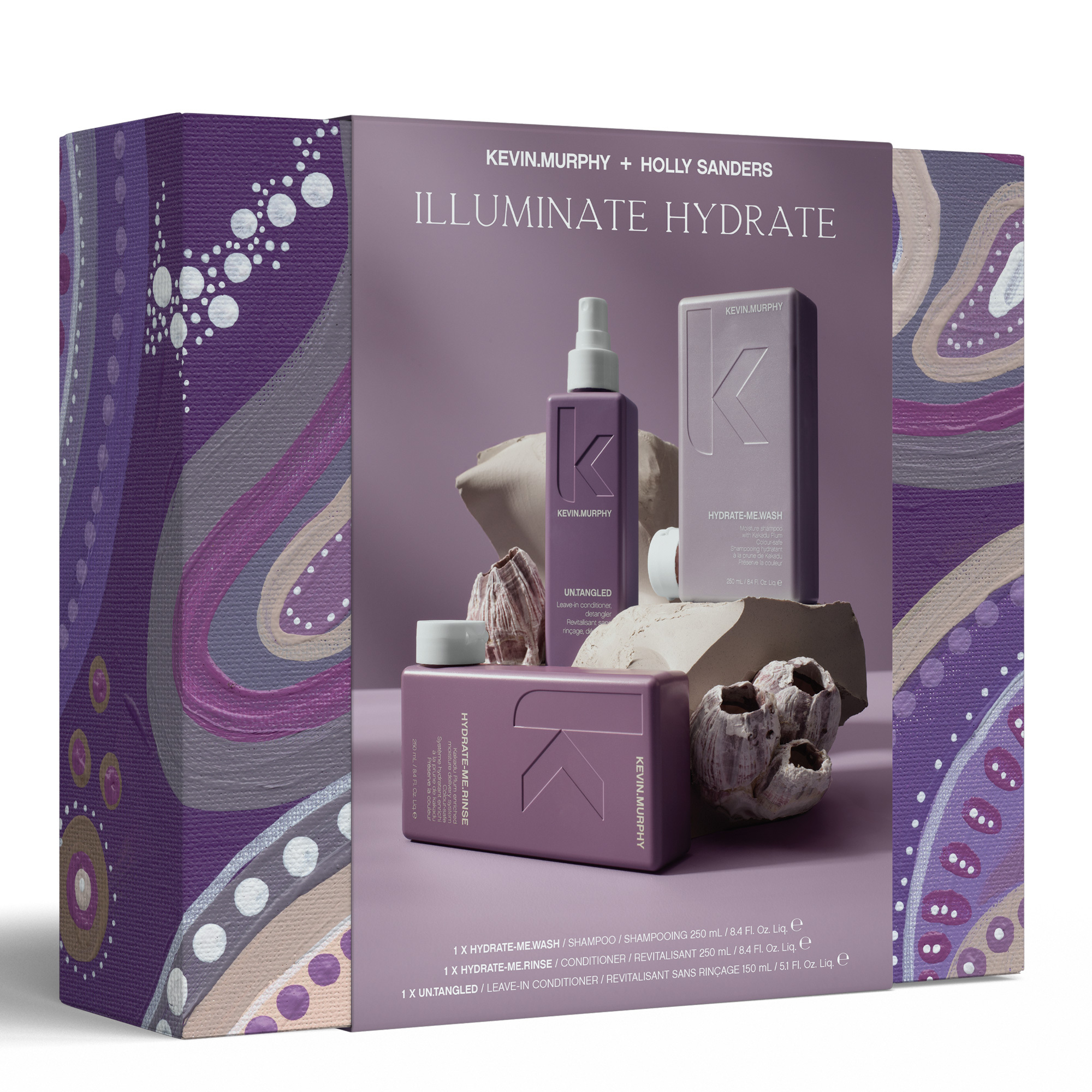 KEVIN MURPHY Illuminate Hydrate Set مجموعة عناية بالشعر الجاف من كيفن مورفي – Vanilla