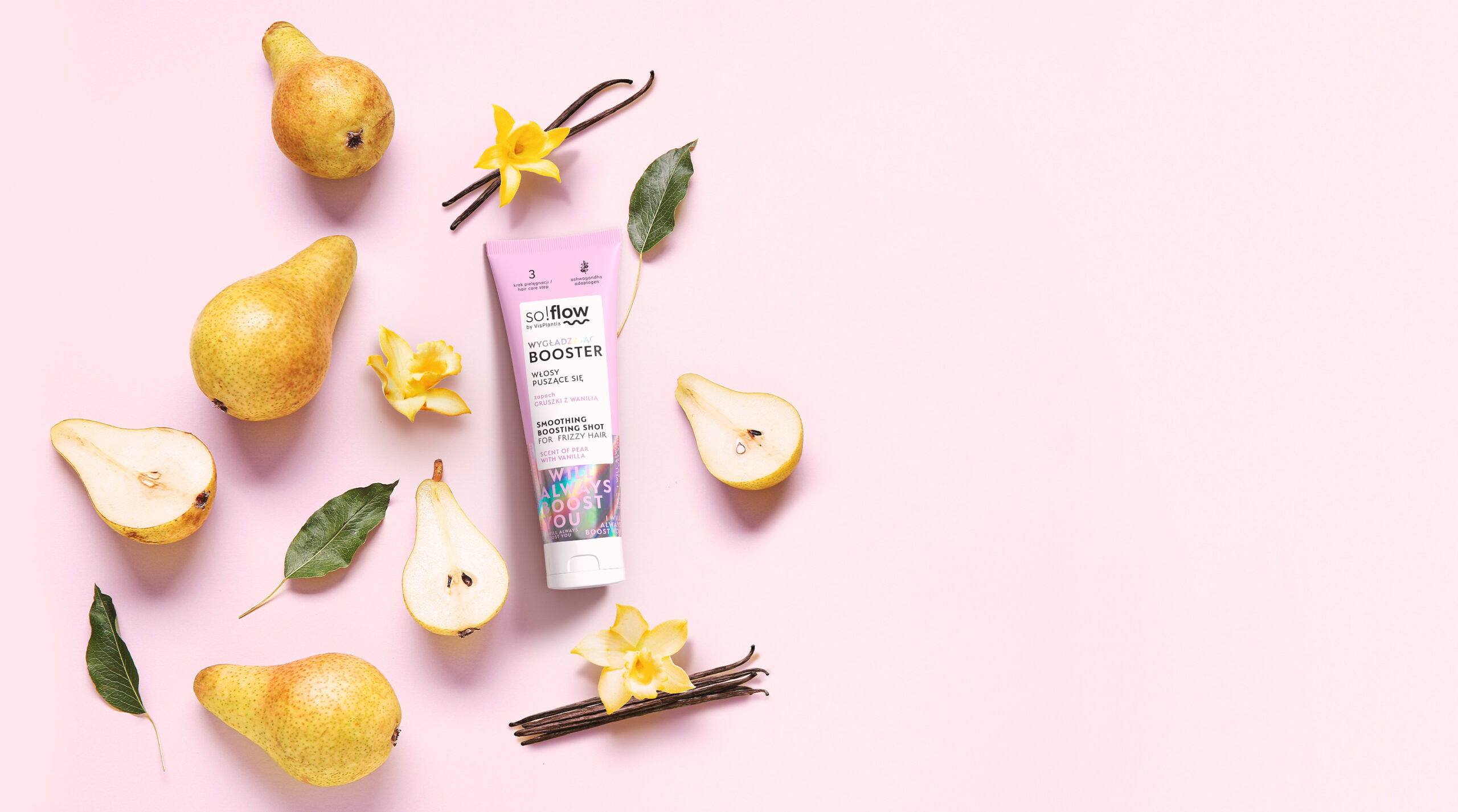 SO!FLOW Booster , Smoothing Booster for Frizzy Hair 75ml بلسم معزز ...