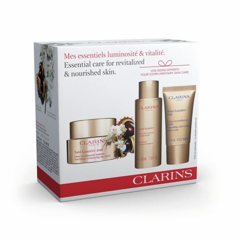 CLARINS Essential Care for Revitalized Nourished skin set مجموعة ...